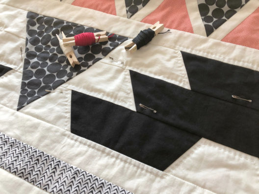 A warrior quilt for Kasia - Apples & Beavers