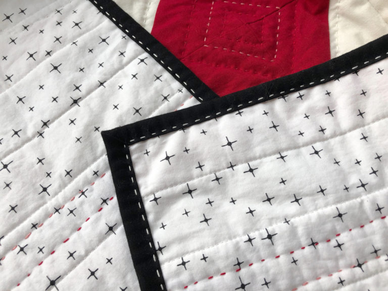 A warrior quilt for Kasia - Apples & Beavers