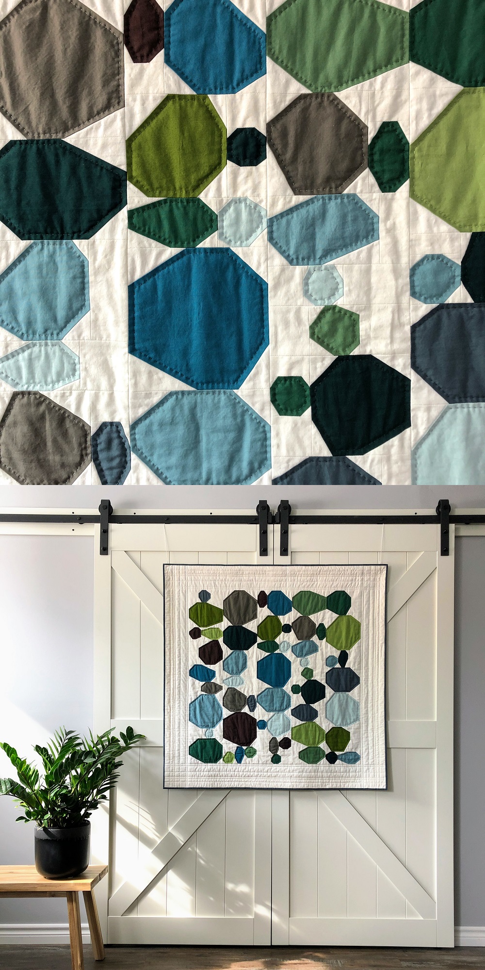 River Rocks quilt - how it all started... - Apples & Beavers