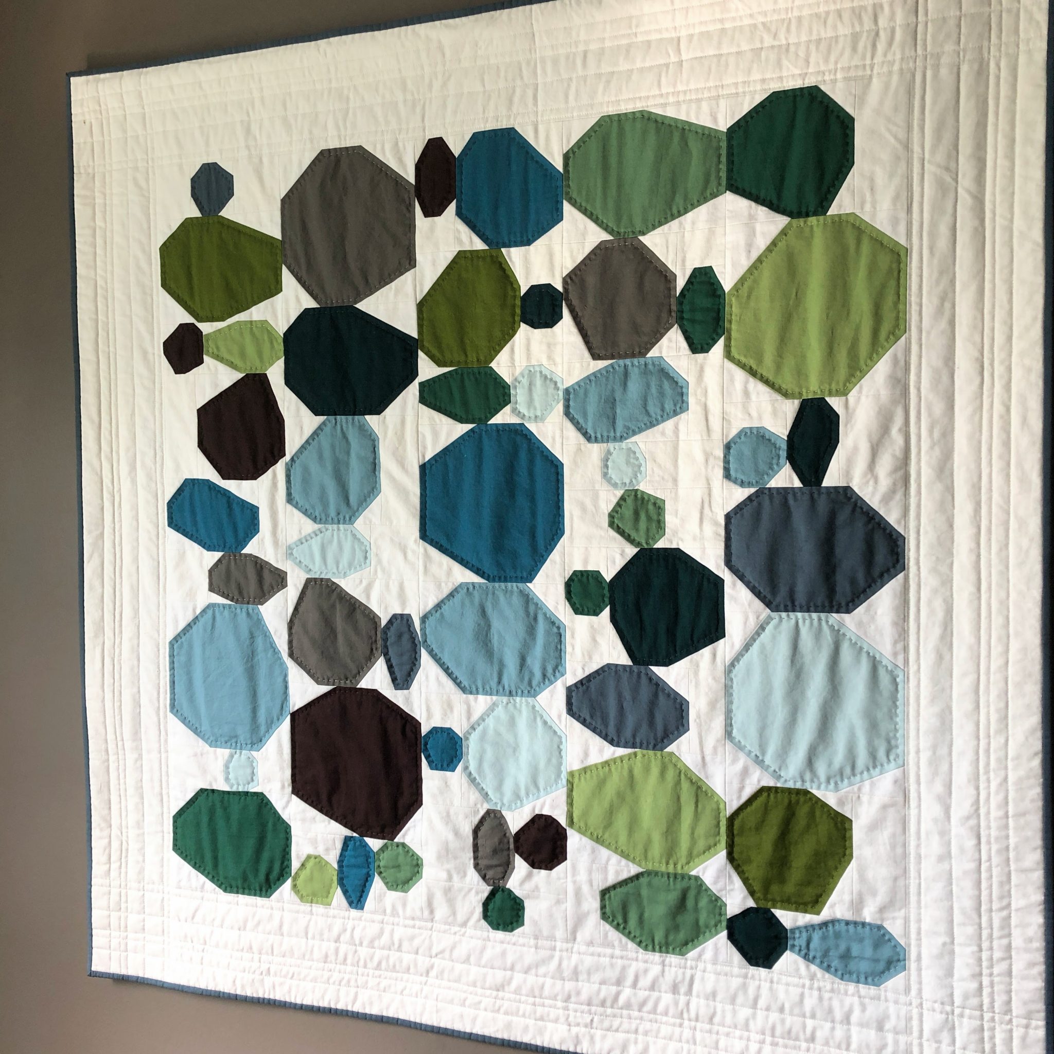 River Rocks quilt - how it all started... - Apples & Beavers