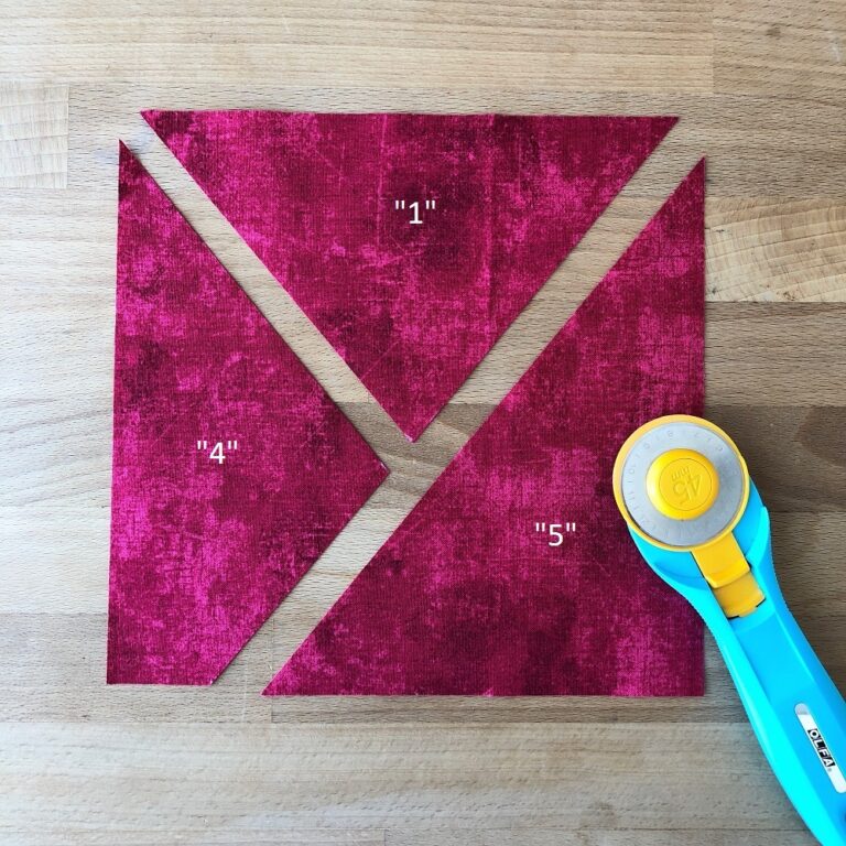 Paper Tulips: How to piece your FPP tulip heads