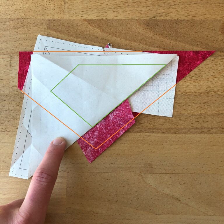 Paper Tulips: How to piece your FPP tulip heads