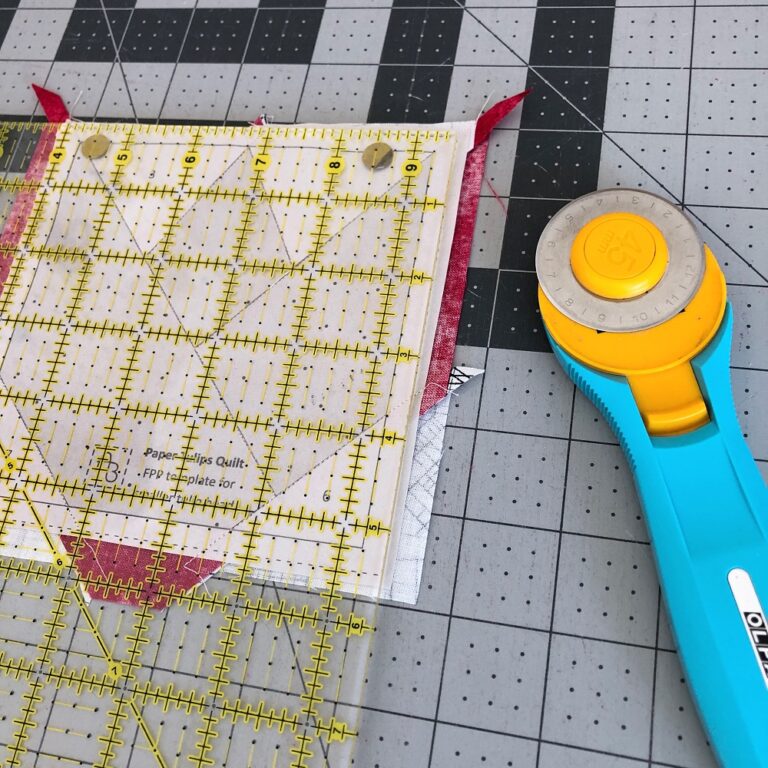 Paper Tulips: How to piece your FPP tulip heads