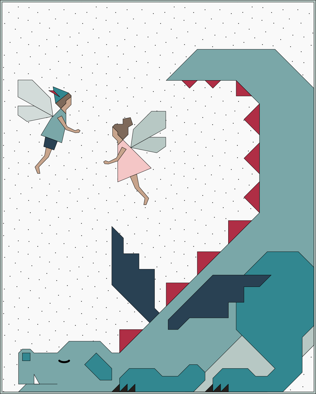 In a land of dragons and fairies - Apples & Beavers